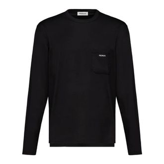 Premiata Homme, Tops, Noir, Taille: 2XL T-shirt &agrave; manches longues