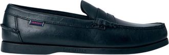 Sebago Homme, Chaussures, Noir, Taille: 42 EU Dolphin Waxed Mocassins
