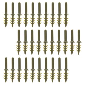 BESPORTBLE Selbstgemacht K&uuml;nstliche Rosenbl&uuml;tenstiele aus Langlebigem Kunststoff Gr&uuml;n 15 St&uuml;ck f&uuml;r Bastelprojekte und Kunstblumen Herstellung im Innenbereich