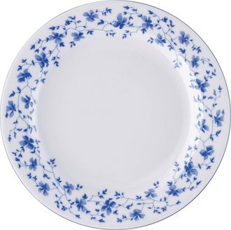 Arzberg Dessertteller Blaubl&uuml;ten wei&szlig;/blau