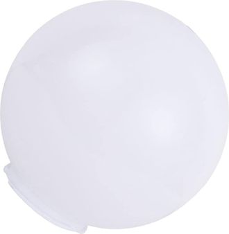 Minkissy Minkissy Ersatz Lampenschirm Acryl Kugel Design Wei&szlig; Wasserdichte 250MM Ersatzschirm f&uuml;r Tischlampe Pendelleuchte Deckenleuchte Gartenlampe 95 MM Bajo