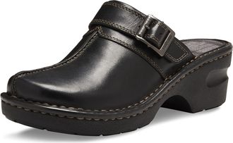 Eastland Womens Mae Clog, Schwarz, 9.5 Wide