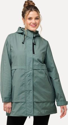 Ulla Popken Outdoorjacke HYPRAR Parka Kapuze recycelt