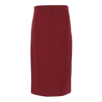 Elena Miro Femme, Jupes, Rouge, Taille: 36 FR Jupe crayon midi