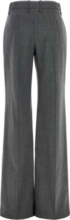 Ermanno Scervino Virgin Wool Trousers - Gray