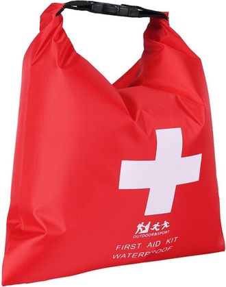 Generic Survival Bags Storage System | 1.2L Easy CareReage Wasserdichte Leere Rettungstasche | Rote Taschen mit verstellbarem Druck f&uuml;r Bootfahren, Auto, Wand