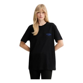 Iceberg F046 T-shirt en jersey - Femme - Tops - Noir - Taille: 40 FR