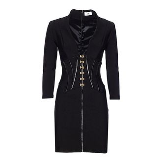Elisabetta Franchi Vestito - - Dresses - Damen - Schwarzk - S