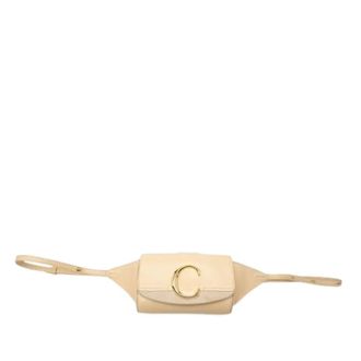 Chlo&eacute; Pre-owned Suede Belt Bag - - Pre-owned - Damen - Beige - ONE SIZE