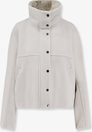 Brunello Cucinelli Wool and cashmere blend jacket - BRUNELLO CUCINELLI - gender_Woman