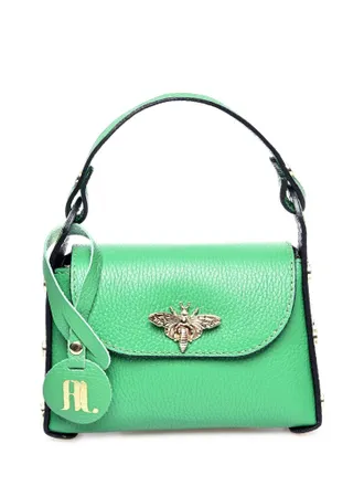 Anna Luchini Gr&uuml;n Rindsledertasche