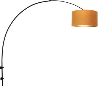 Steinhauer Wandleuchte - Sparkled Light - schwarz - metall - Steinhauer