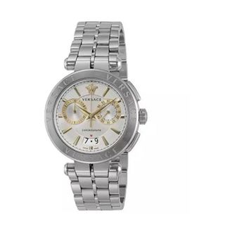 Versace Aion Chronograph - - Accessories - Herren - Grau - ONE SIZE