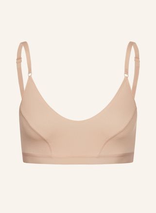 erlich textil Erlich Textil Edith Bustier B&uuml;gellos Aus Modal - Verstellbare Tr&auml;ger braun