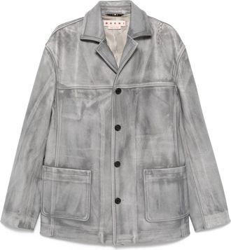 Marni Ausgeblichener Mantel - Grau