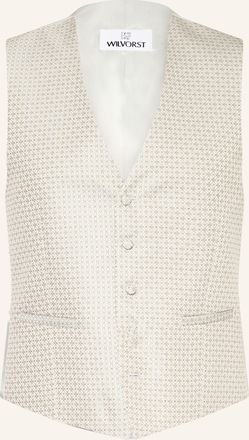 Wilvorst Wilvorst Anzugweste Slim Fit gruen