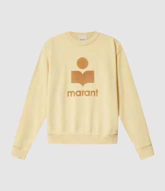 Isabel Marant Sweatshirt Homme Mikoy Light Yellow Beige