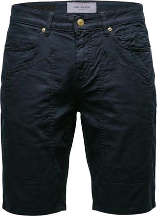 Jeckerson Homme, Shorts, Bleu, Taille: W36 Jayden 5 Tasche Toppa Slim