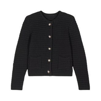 BA&SH Femme, Pulls, Noir, Taille: 40 FR Gaspard Cardigan