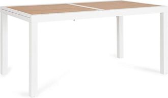 BIZZOTTO Bizzotto - Table extensible bioclimatique 160-240x90 blanc