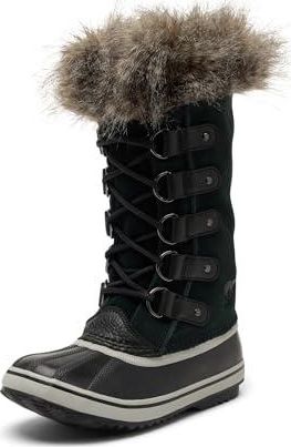 Sorel Femme Joan of Arctic Boot WP Bottes de Neige imperm&eacute;ables, Black Quarry Collection 2024 2025, 40.5 EU