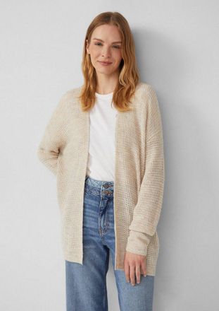 s.Oliver Cardigan Strickjacke Strick-Cardigan aus Alpakamix