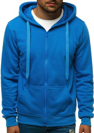 OZONEE Herren Kapuzenpullover Sweatjacke Sweatshirt Farbvarianten Kapuzenjacke Kapuzenpulli mit Rei&szlig;verschluss Langarm Hoodie Sport Style Casual Fitness Trai