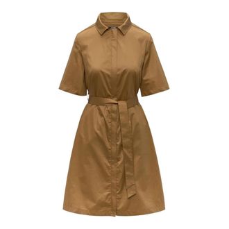 K-Way Nouaille Hemdblusenkleid - - Dresses - Damen - Braun - XS