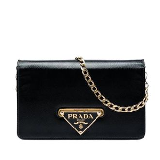 Prada Pre-owned Saffiano Umh&auml;ngetasche - - Pre-owned - Damen - Schwarzk - ONE SIZE