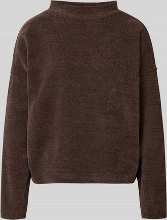 OPUS Pullunder mit Mock Neck Modell Gemse