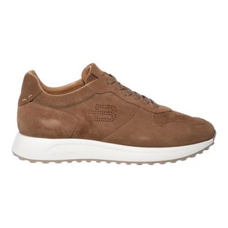 Baldinini Homme, Chaussures, Brun, Taille: 44 EU Suede Baskets