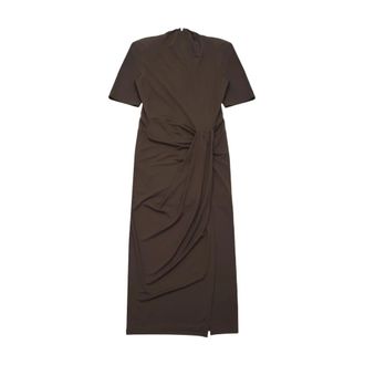 Rotate Petal Dress Bcr1964 - - Dresses - Damen - Braun - M