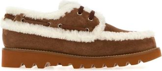 Valentino Garavani Femme, Chaussures, Brun, Taille: 37 EU Mocassins en daim