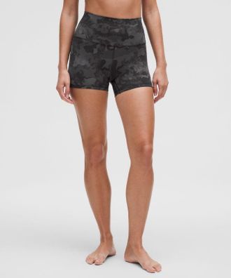 lululemon Short Align taille haute pour Femmes - 10 cm - Noir - Taille 12