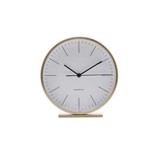 House Doctor Wecker, Bambusfaser, Korn-Fasern, Holzfaser, Harz, Farbstoff, PU-Beschichtung, Gold, 9.2