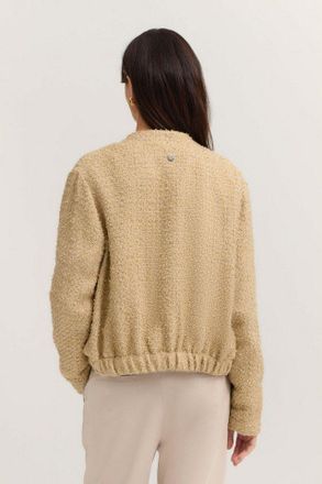 Bugatti Kurzjacke Hochwertig Boucle in Blouson-Style