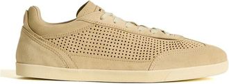 Kiton Homme, Chaussures, Brun, Taille: 42 1/2 EU Baskets en cuir de veau