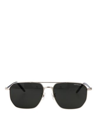 Montblanc Lunettes De Soleil - Argent