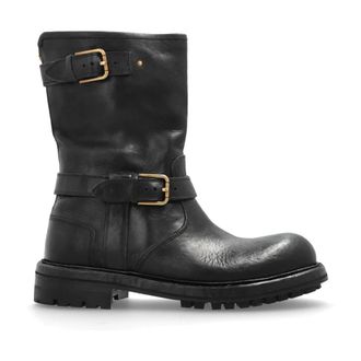 Dolce & Gabbana Lederschuhe - - Shoes - Herren - Schwarzk - 40 EU