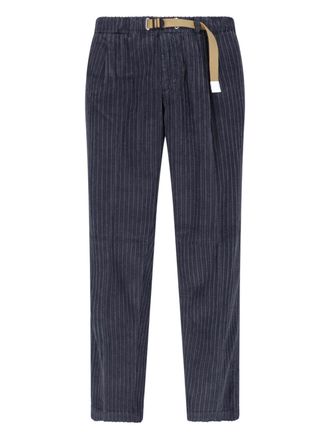 White Sand Corduroy Belt Trousers
