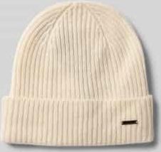 Joop Strickmütze aus Kaschmir mit Label-Detail Modell FENOL