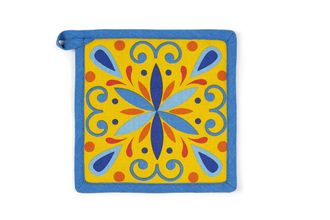 Excelsa Puebla Topflappen, 20 x 20 cm, Futter 100% Baumwolle, F&uuml;llung aus Polyester