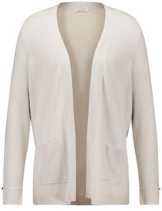 Gerry Weber Damen 935043-44727-901410 Strickjacke, Cream Melange, 36