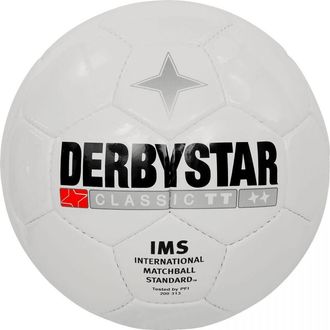 DERBYSTAR Fu&szlig;ball - Klassisch (Gr&ouml;&szlig;e 3-4) - Mehrere Farben - Trainings- und Spielball f&uuml;r Fu&szlig;ball - Strapazierf&auml;higes PU-Material - Hohe Sichtbarkeit - No Colou