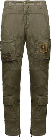 Aeronautica Homme, Pantalons, Vert, Taille: L Anti-G Cotton Pantalons Pa1387Uct01493