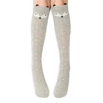 Generic Chaussettes Rigolotes Femme Funny Socks Chaussettes Genou Animaux Enfant Confortables Id&eacute;ales Pour Jouer Temps Libre Adapt&eacute;es Pour Toutes Les Saisons