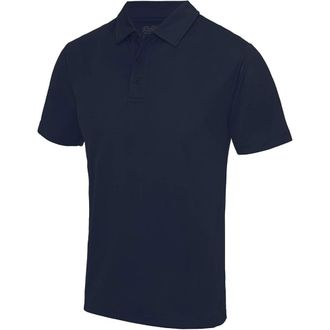 Just Cool AWDis Unisex Cooles Poloshirt Polohemd, French Navy, 5X-Large