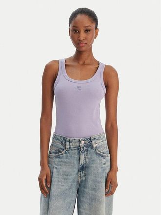 HUGO BOSS Top Datamia 50514489 Violett Slim Fit
