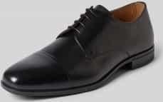 Roy Robson Schn&uuml;rschuhe aus Leder mit glatter Sohle