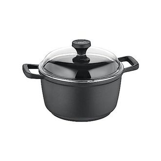 Berndes Edition 100 Kasserolle 2 m 24 cm mit Deckel, auch f&uuml;r Induktion, 100% Made in Italy